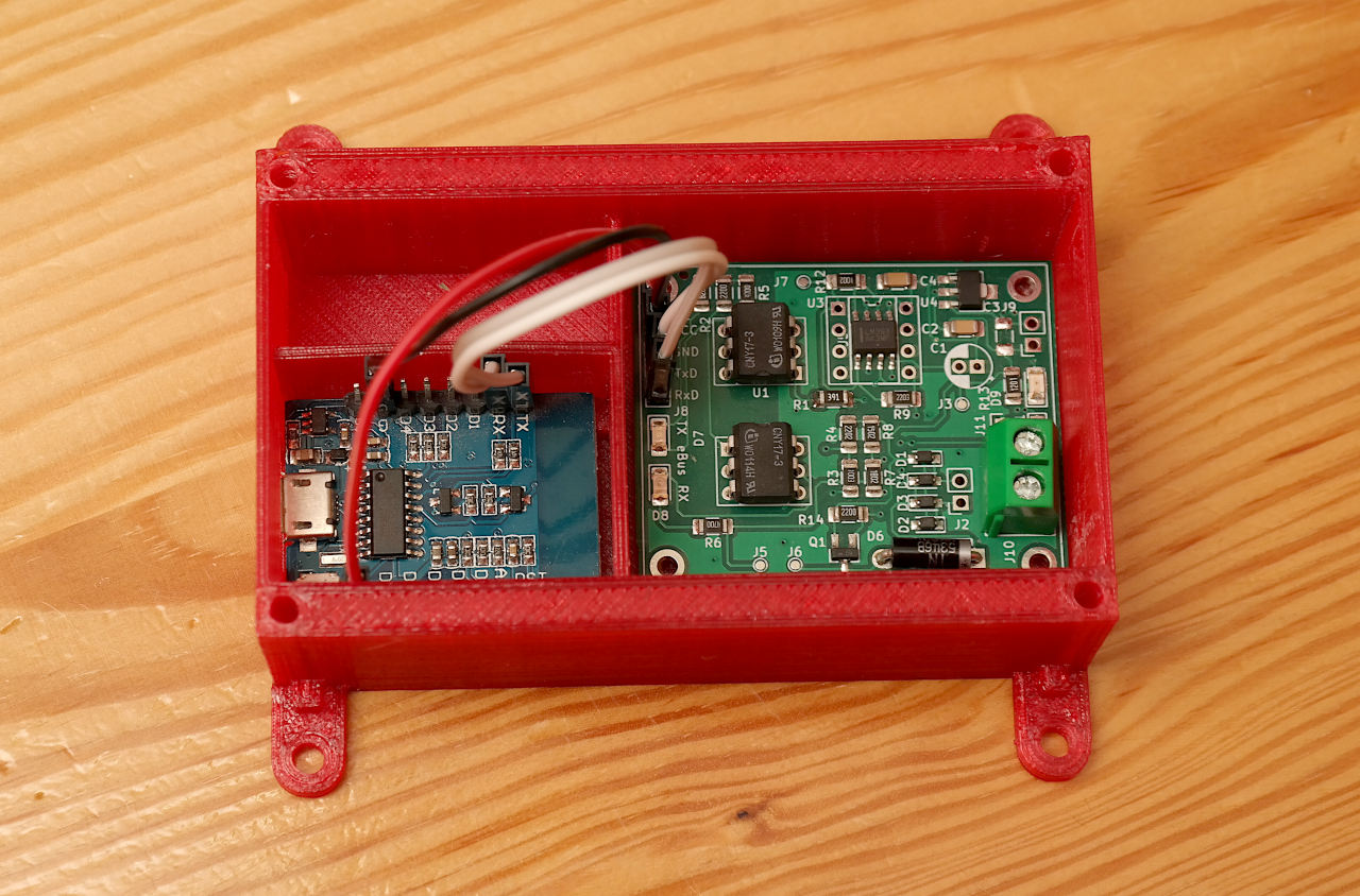 eBUS adapter – sterowanie kotłem Vaillant | Techniczny